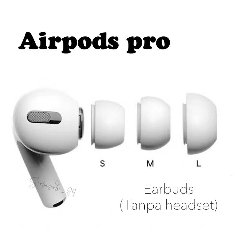 Jual Sepasang karet airpord pro silicone karet headset | Shopee Indonesia