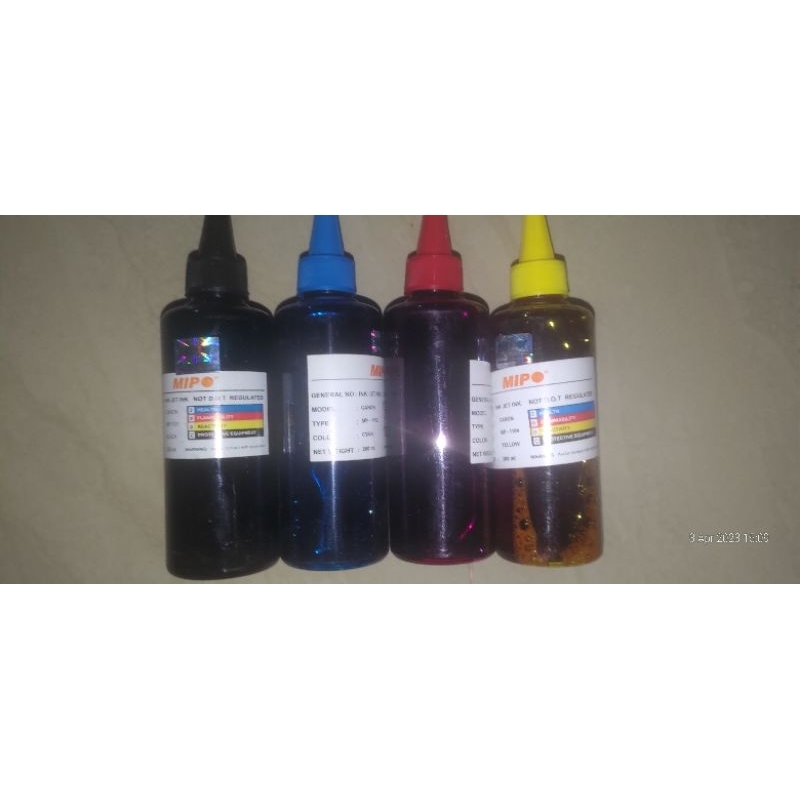 Jual Tinta Printer Canon Mipo 200ML G1010 G2010 G3010 G4010 IP2770 ...