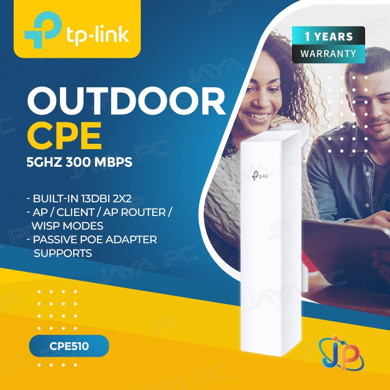 Jual TP-LINK CPE510 Access Point 5GHz 13dBi Outdoor CPE 300Mbps ...