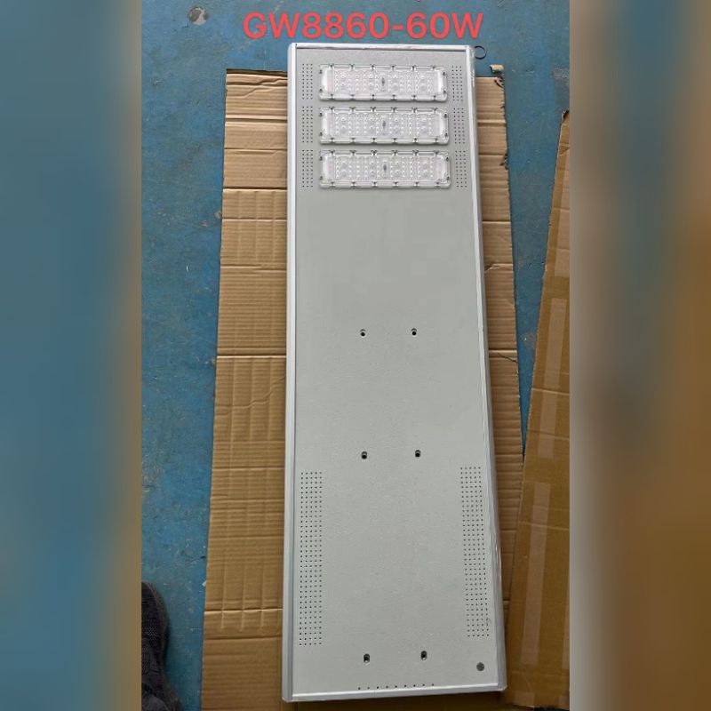 Jual lampu jalan pju solar all in one 40w 60w 80w 100w 100 80 40 60 ...