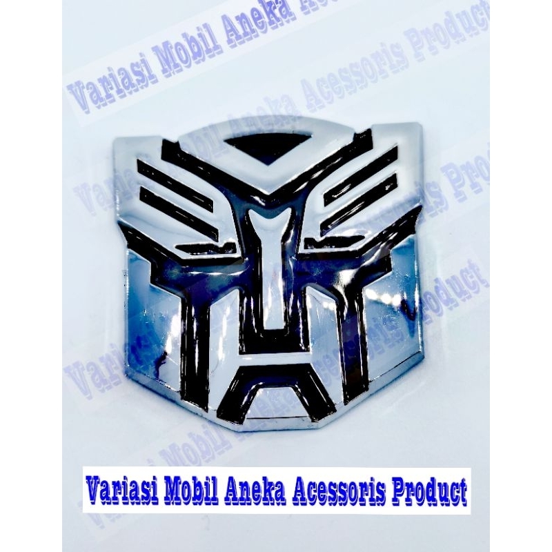 Jual Emblem Logo Transformers Chrome | Shopee Indonesia