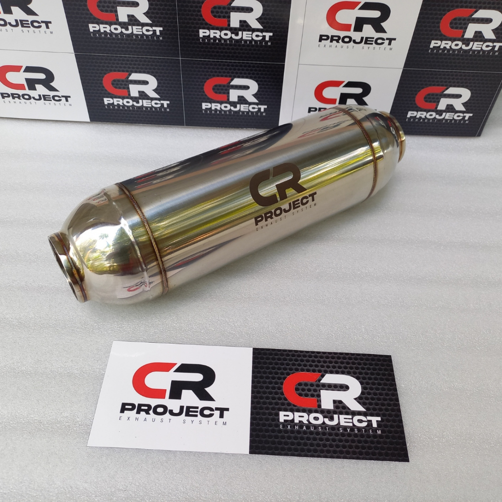 Jual Resonator Knalpot Mobil Original CR Project Full Stainless 2inc ...
