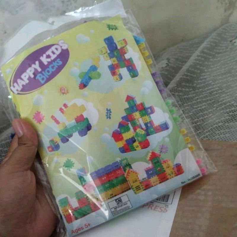 Jual Mainan Balok Susun / Funny Block / Brick Susun Bentuk Rumah ...