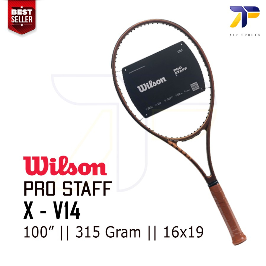Jual Raket Tenis Tennis Racket Wilson Pro Staff X 100 315 Gram V14 315Gram | Shopee Indonesia
