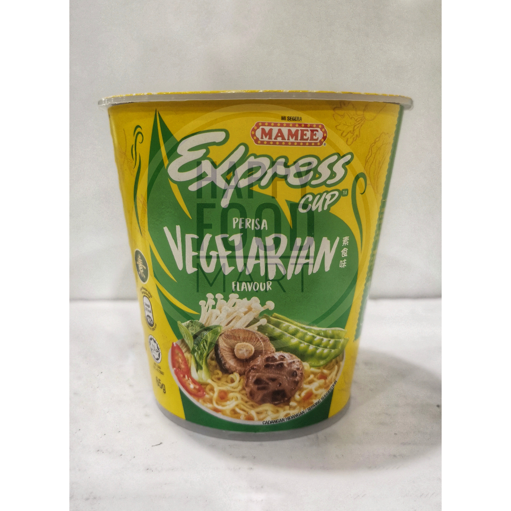 Jual [HALAL] MAMEE EXPRESS CUP VEGETARIAN 65 GRAM/MIE INSTAN GELAS ...