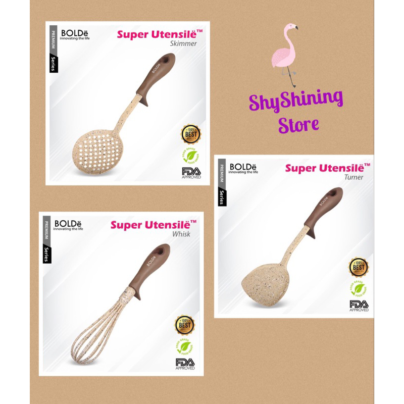 Jual BOLDe Super Utensil Turner, Whisk & Skimmer | Shopee Indonesia