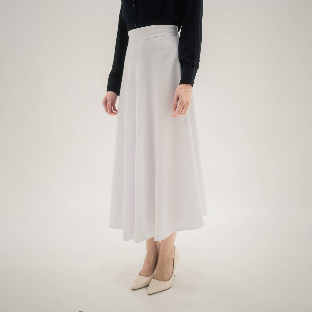 Jual Rok Flare Wanita | Himari Skirt | HULM | Shopee Indonesia