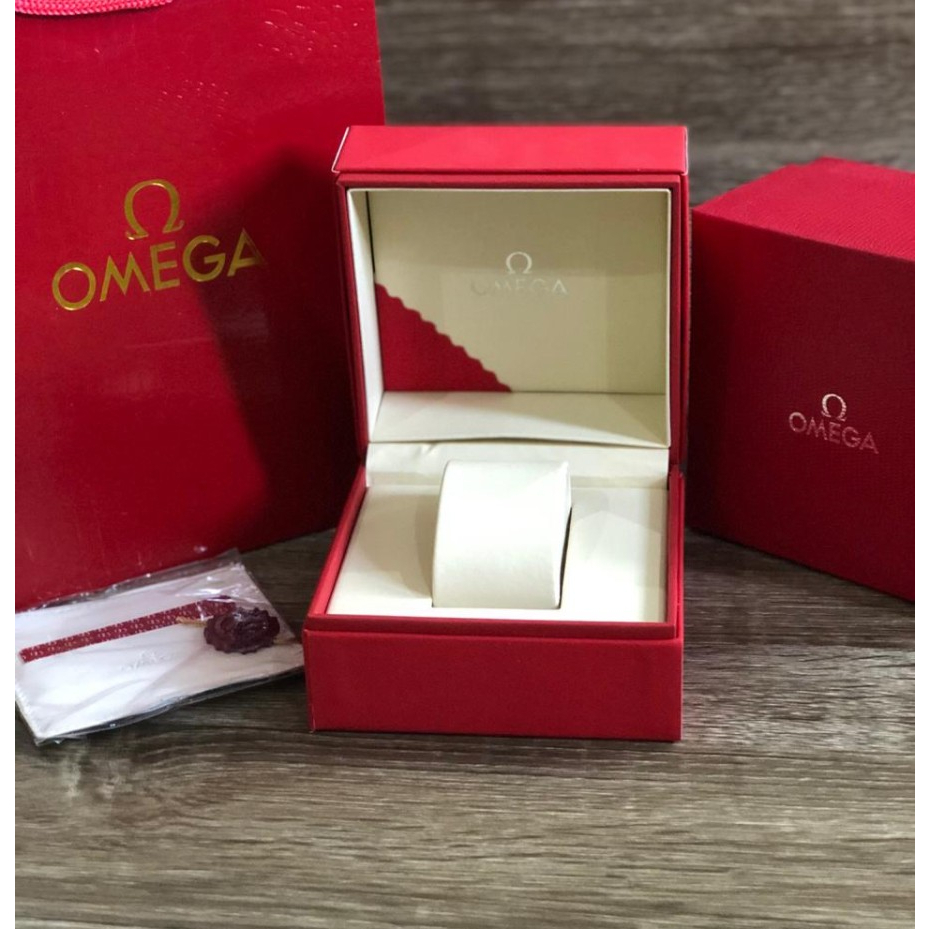 Jual Kotak Jam Tangan Omega Original Merah | Shopee Indonesia