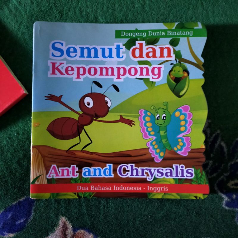 Jual CERITA ANAK DONGENG DUNIA BINATANG BILINGUAL FULL COLOUR KURA KURA ...