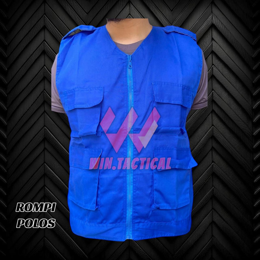 Jual Rompi / Rompi Lapangan Outdoor Multifungsi / Rompi Cargo / Rompi ...