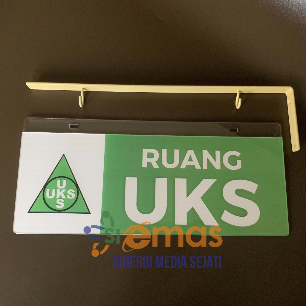 Jual Papan Akrilik Tanda Ruang UKS | Papan Gantung Tanda Ruang | Papan ...