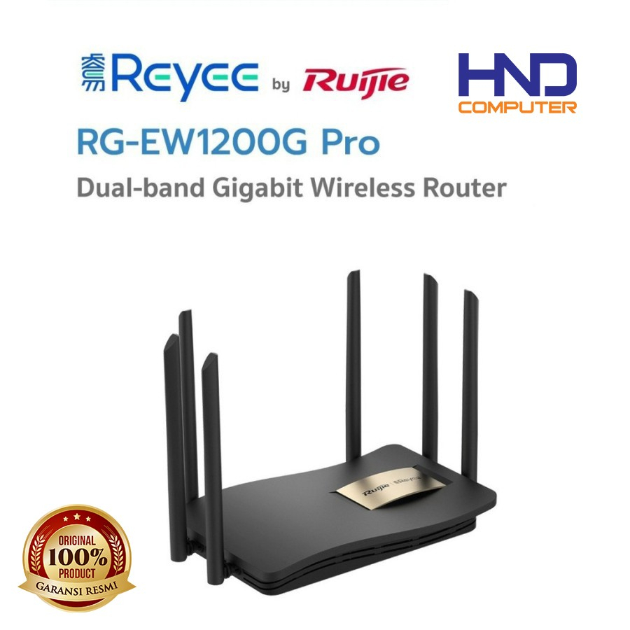 Jual Ruijie REYEE RG-EW1200G PRO 1300M Dual-Band Gigabit Wireless ...