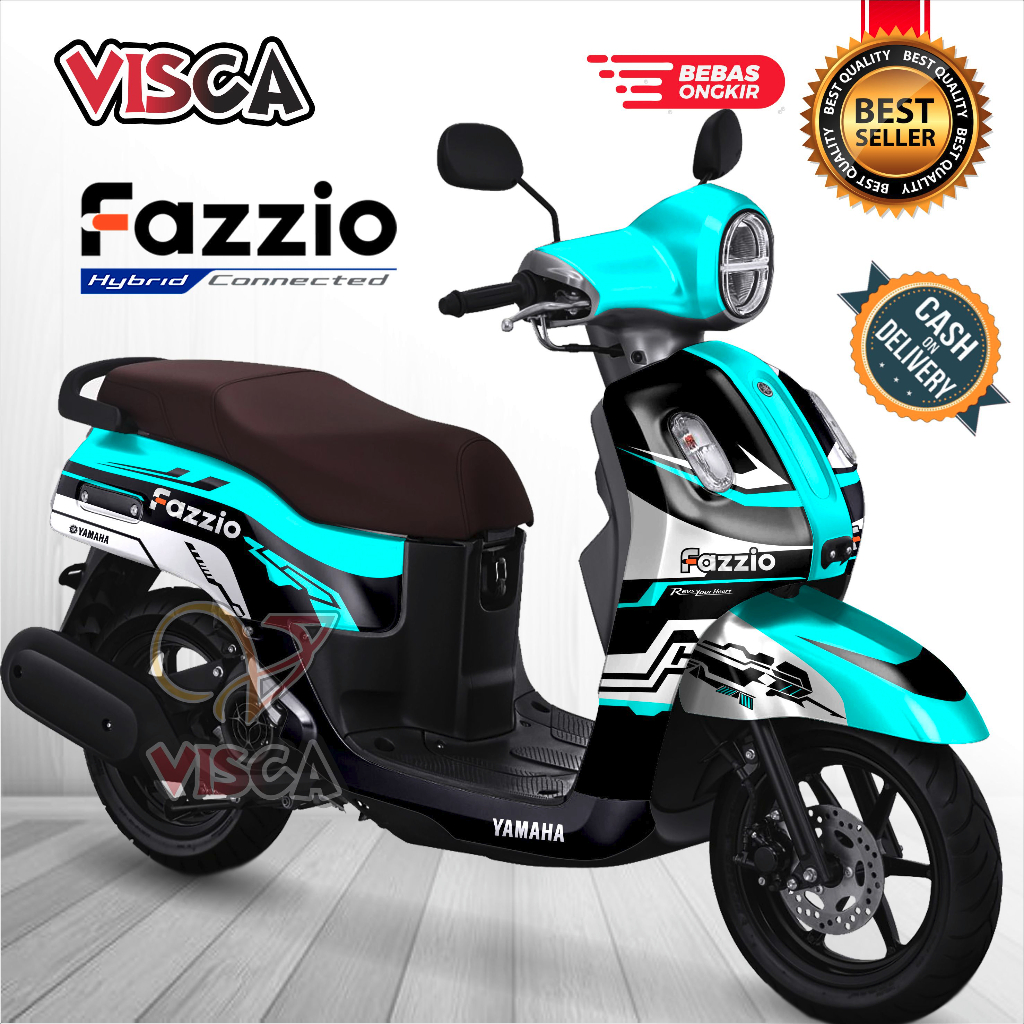 Jual Decal Yamaha Fazzio Full Body Stiker Fazzio Variasi Full Body ...
