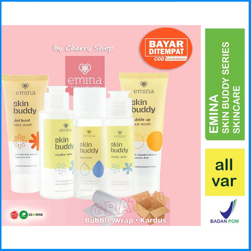 Jual [KEMASAN BARU | SKIN BUDDY SERIES | BPOM] EMINA SKIN BUDDY SERIES ...