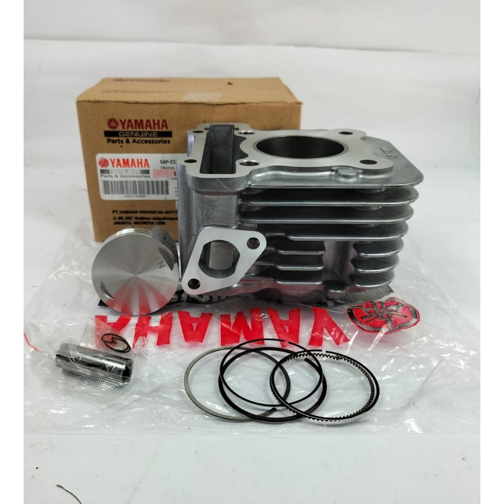 Jual Blok Seher 54P + PISTON KIT 54 P YAMAHA MIO J , GT SOUL X RIDE 115 FINO 113 KUALITAS ...