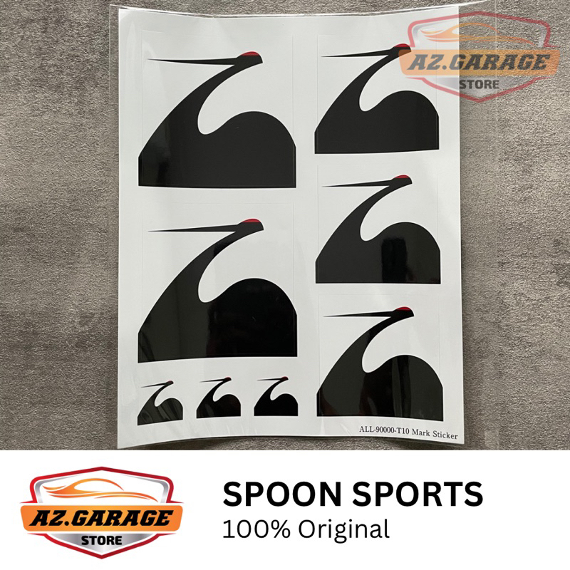 Jual Sticker Logo Spoon Sports Original Made in Japan | Shopee Indonesia