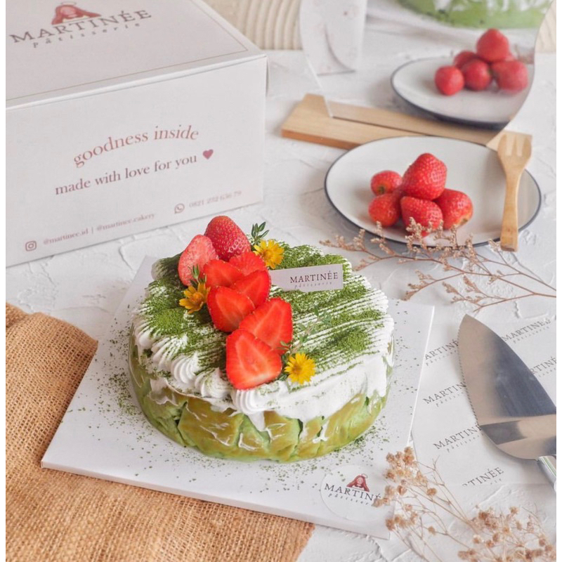 Jual matcha strawberry cheesecake | Shopee Indonesia