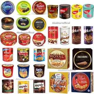 Jual BISKUIT KALENG TERLENGKAP/ ASTOR / CHOCOLATOS / DEKA / GOOD TIME ...