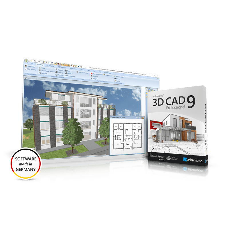 Jual Ashampoo 3D CAD Professional v9.0.0 x64 - 3D building design ...