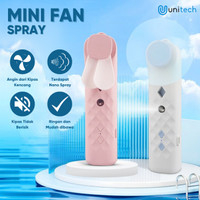 Jual Kipas Angin Mini Nano Spray Portable 2 in 1 Usb Cas Genggam Bisa ...