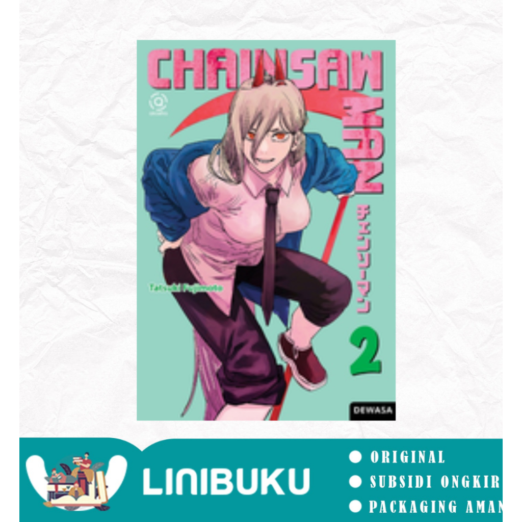 Jual Komik CHAINSAW MAN VOL 01 DAN 02 , By: Tatsuki Fujimoto, Penerbit: M&C! | Shopee Indonesia
