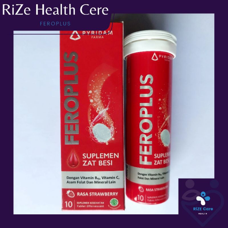 Jual Feroplus penambah darah Isi 30 Kapsul ORIGINAL Bergaransi | Shopee ...