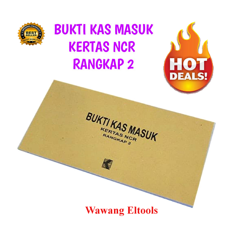 Jual BUKTI KAS MASUK/NCR / RANGKAP 2 . PRODUKSI KURNIA (8pcs) | Shopee Indonesia
