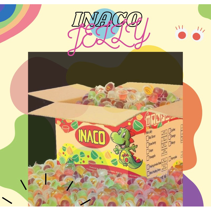 Jual Inaco Jelly Mix 1kg 66 pcs | Shopee Indonesia