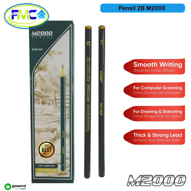 Jual Pensil 2B Joyko Pencil Alat Tulis Ujian Nasional Negara Pensil ...