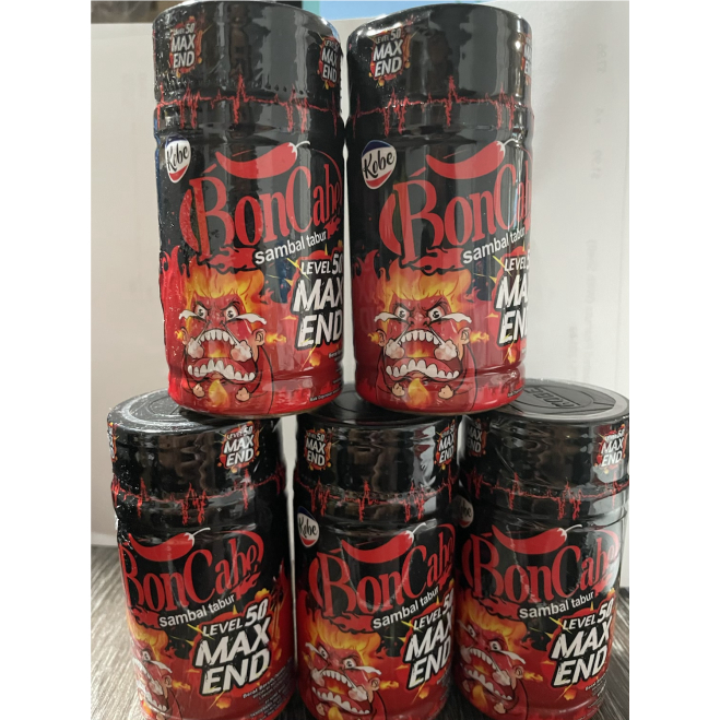 Jual Bon Cabe Sambal Tabur Level 50 Max End 30 gram - Bon Cabe Level 50 ...