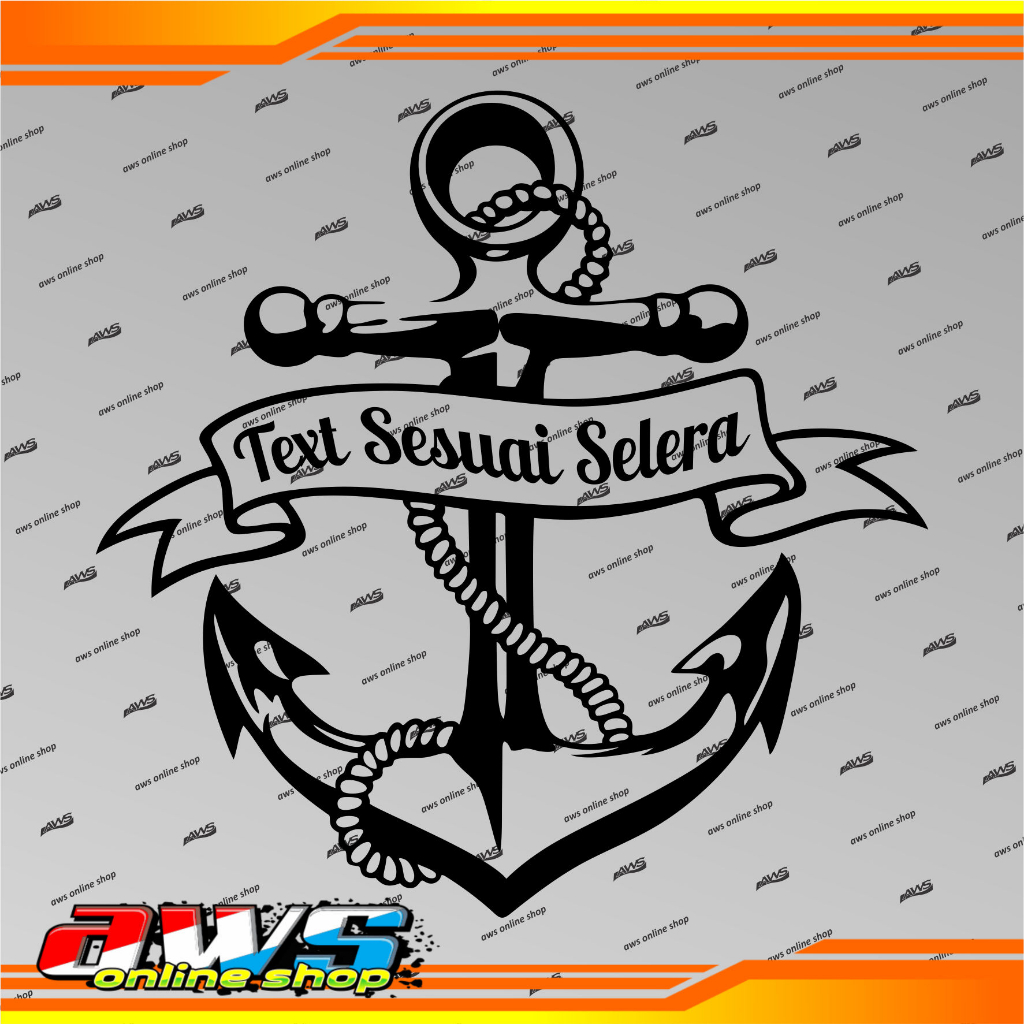 Jual Sticker Jangkar Custom | Shopee Indonesia