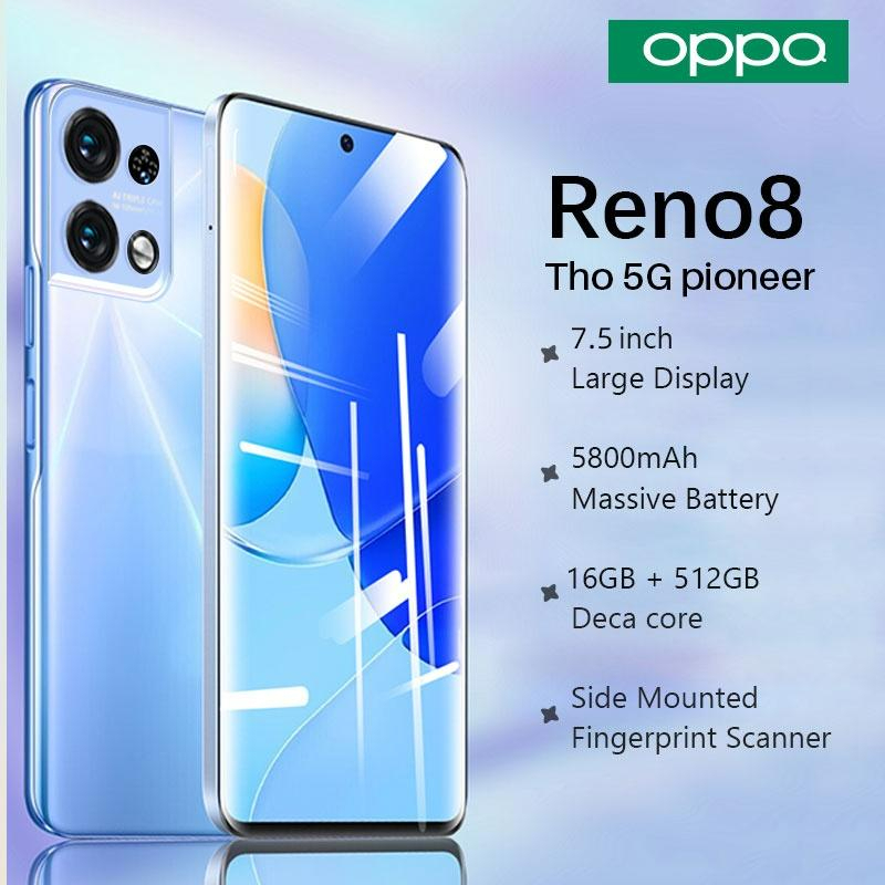 Jual Handphone Reno8 hp terbaru 2022 baru murah Smartphone 256GB 512GB ...