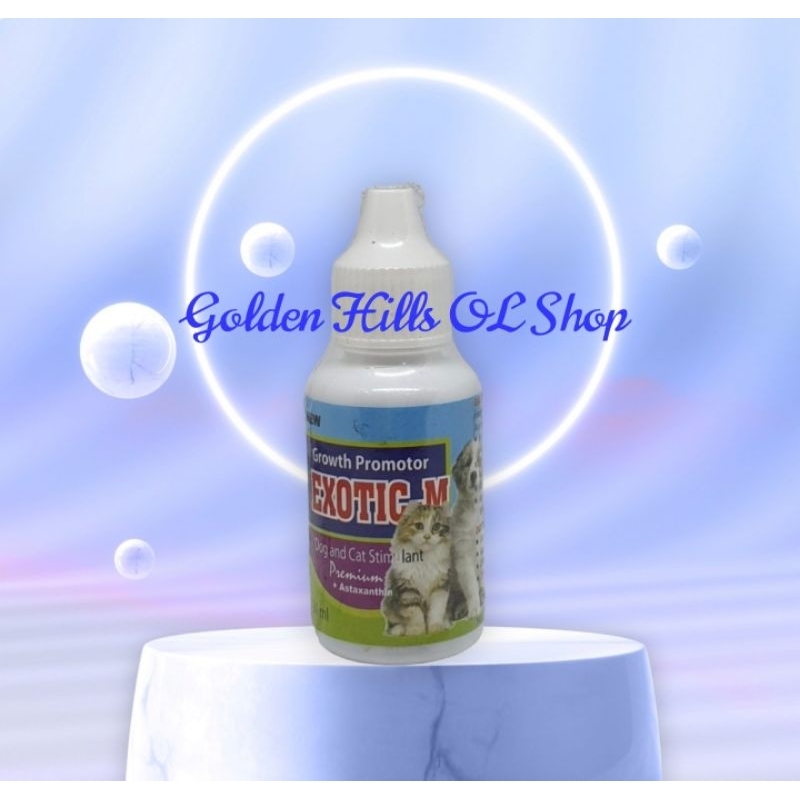 Jual Vitamin Kucing EXOTIC M Drop 30ml Aman Terdaftar DEPTAN | Shopee ...