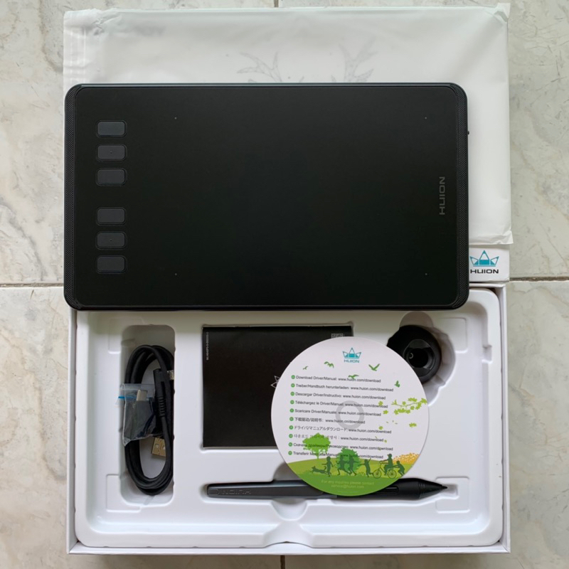 Jual Huion H640P Graphic Drawing Pen Tablet | Shopee Indonesia