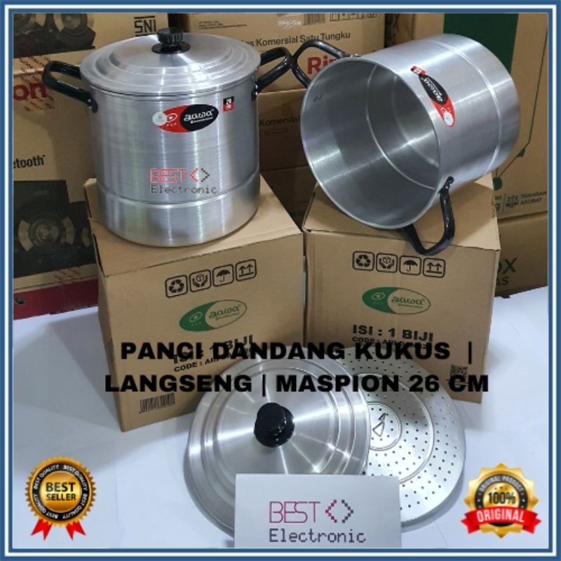 Jual Panci Dandang Kukus B / Besar 26 cm Aluminium Maspion / Panci ...