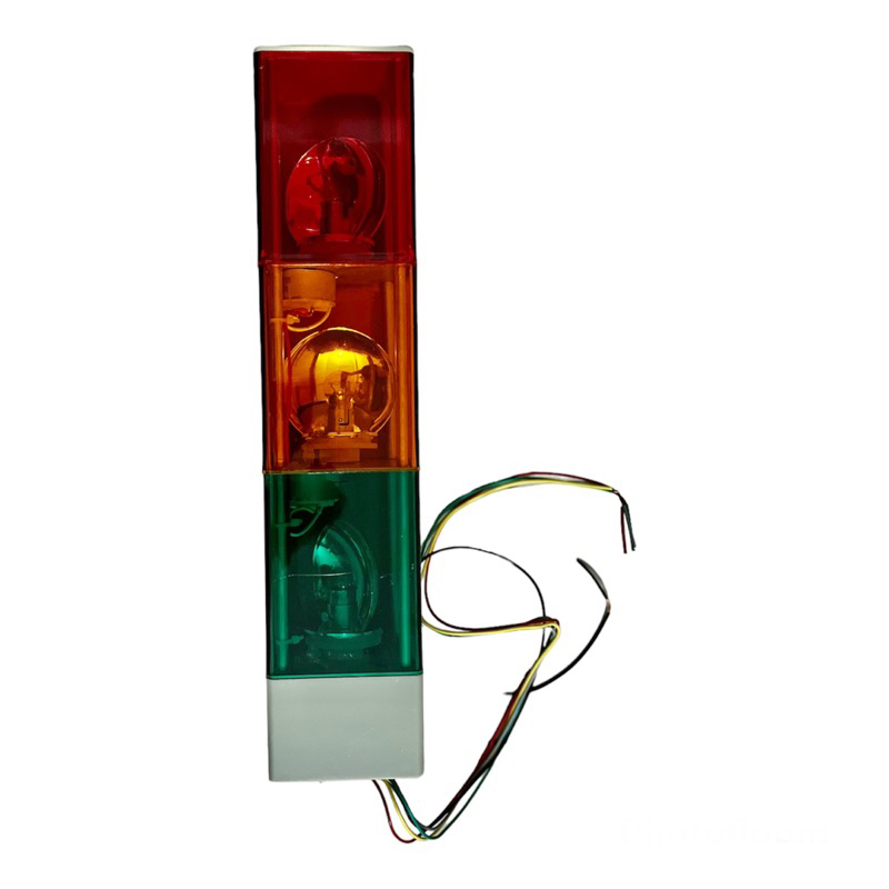 Jual Lampu layer square multi colour / Lampu indicator untuk crane DC ...