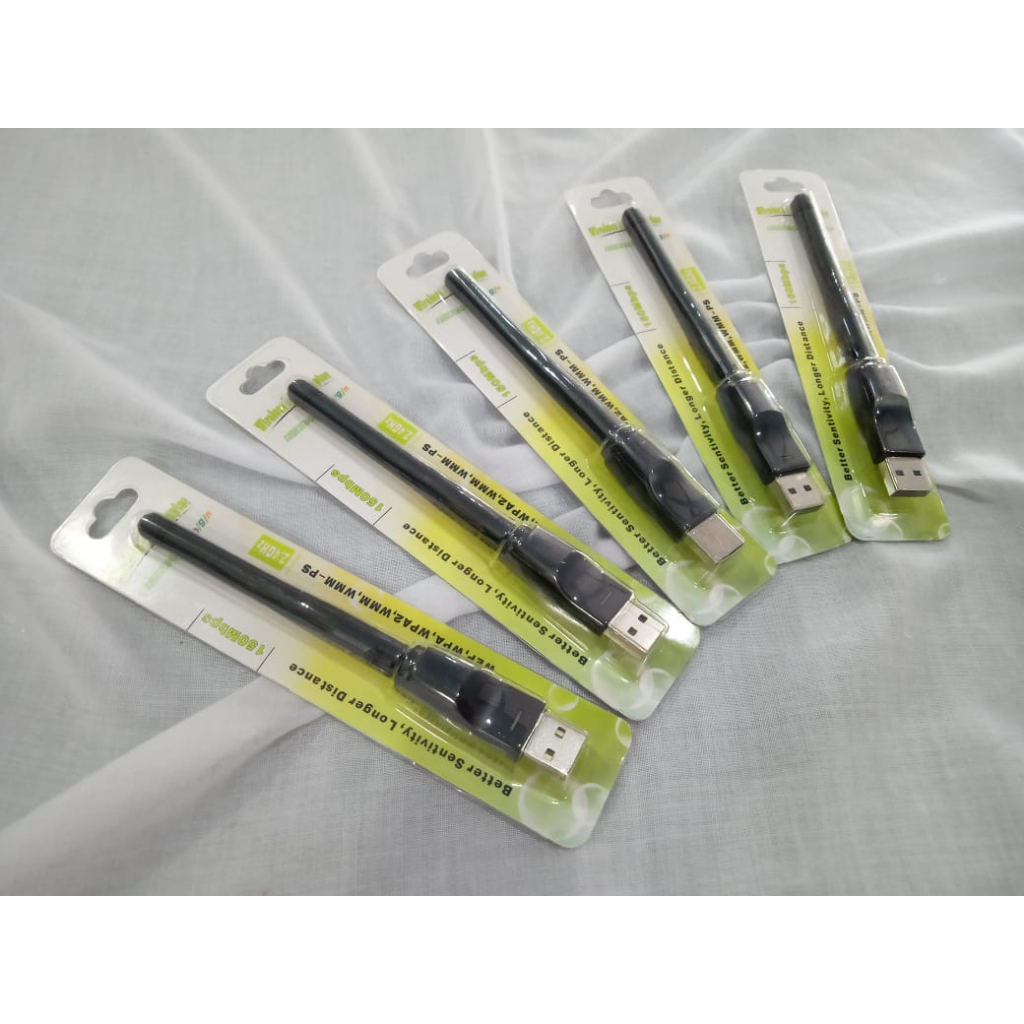 Jual USB Wifi Card Dongle MT7601 Wireless Adapter Receiver PC Laptop ...