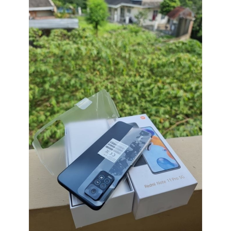 Jual Redmi Note 11 pro 5g Ram 8/128 Second Fullset | Shopee Indonesia
