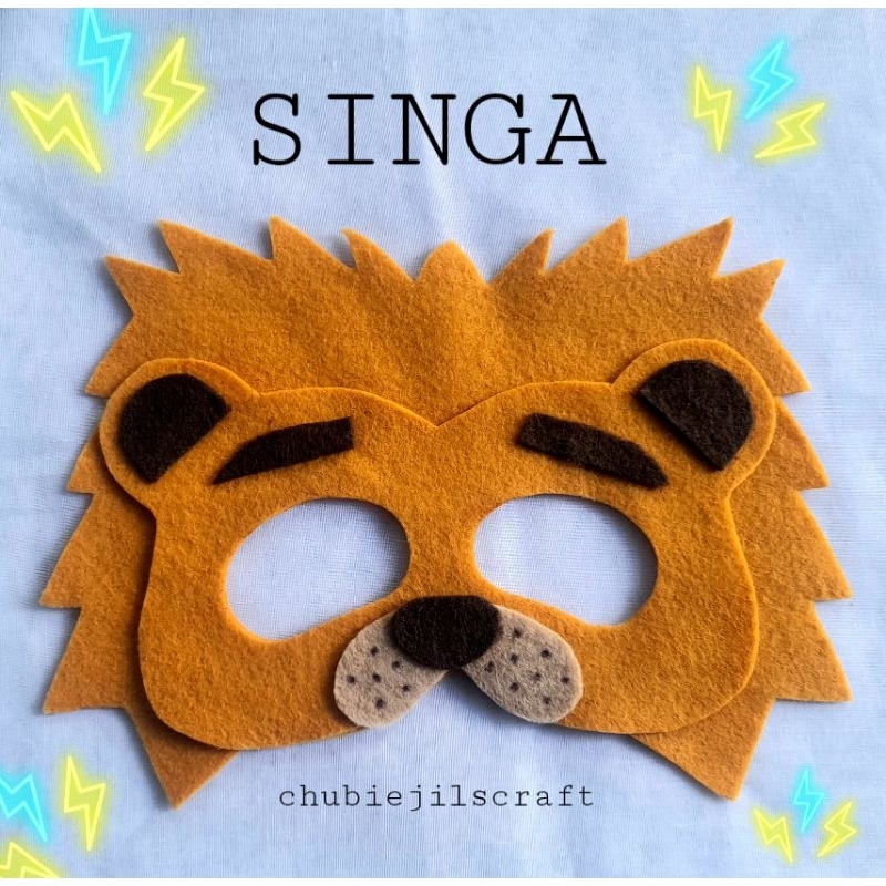Jual topeng hewan singa/topeng flanel/topeng karakter/topeng pesta ... Jual topeng hewan singa/topeng flanel/topeng karakter/topeng pesta ...