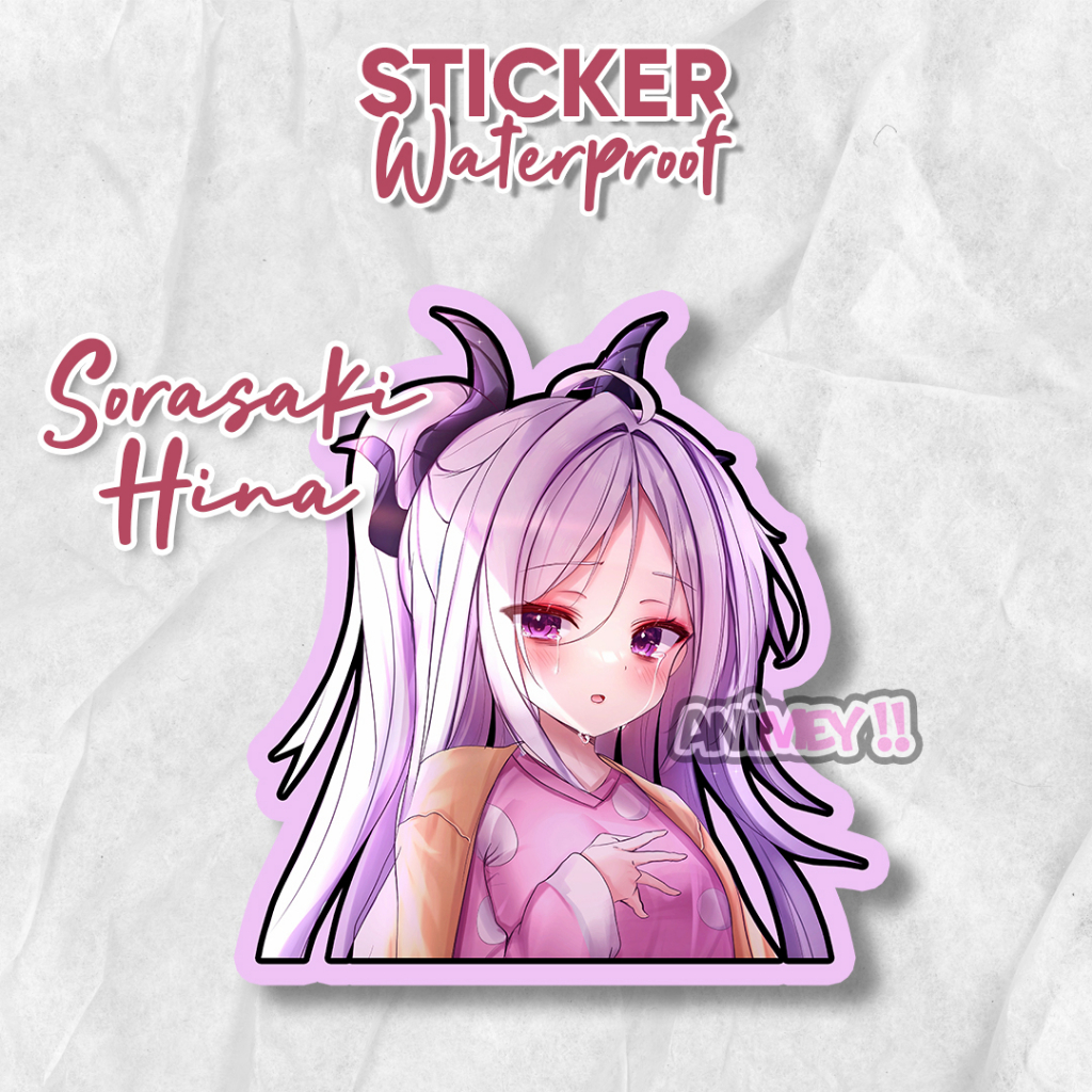 Jual Stiker Sorasaki Hina / Sticker Anime Waterproof | Shopee Indonesia