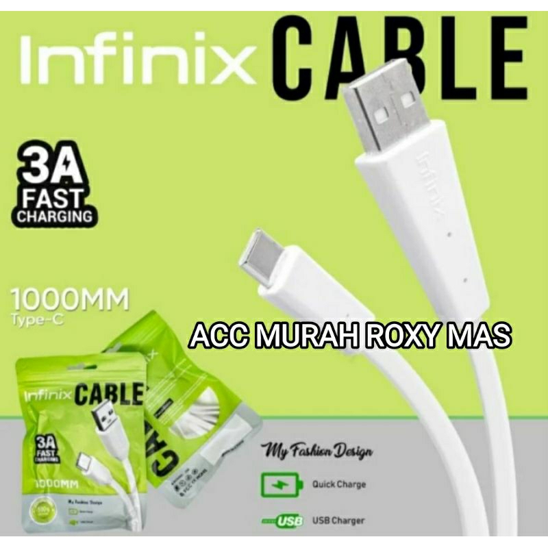 Jual ORIGINAL 100% KABEL CHARGER KABEL DATA INFINIX NOTE 8 NOTE 10 NOTE ...
