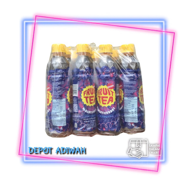 Jual Fruit Tea botol/pet 350ml per pack (isi 12 botol) | Shopee Indonesia