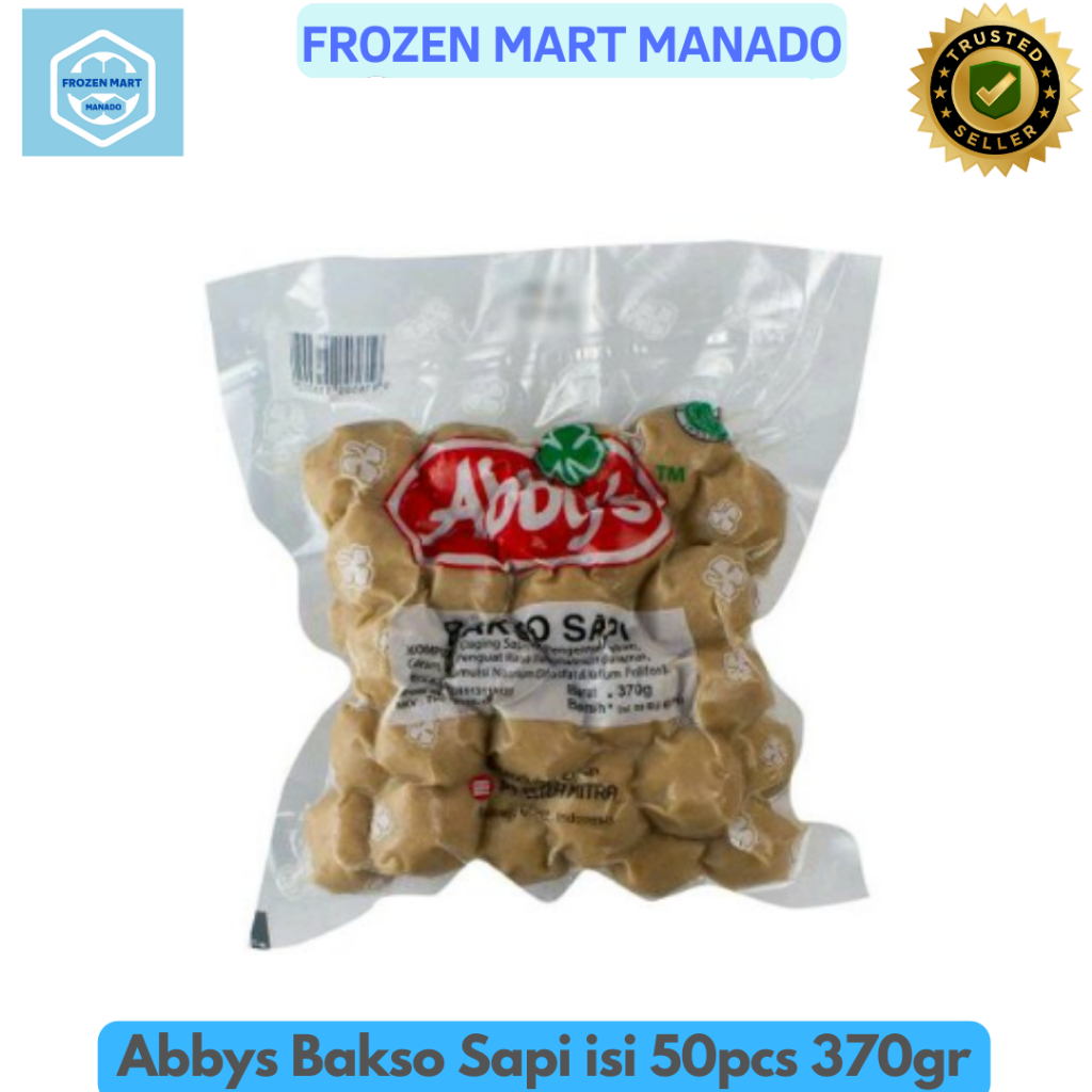 Jual Abbys Bakso Sapi isi 50pcs 370gr - Frozen Mart Manado (Frozen Food ...
