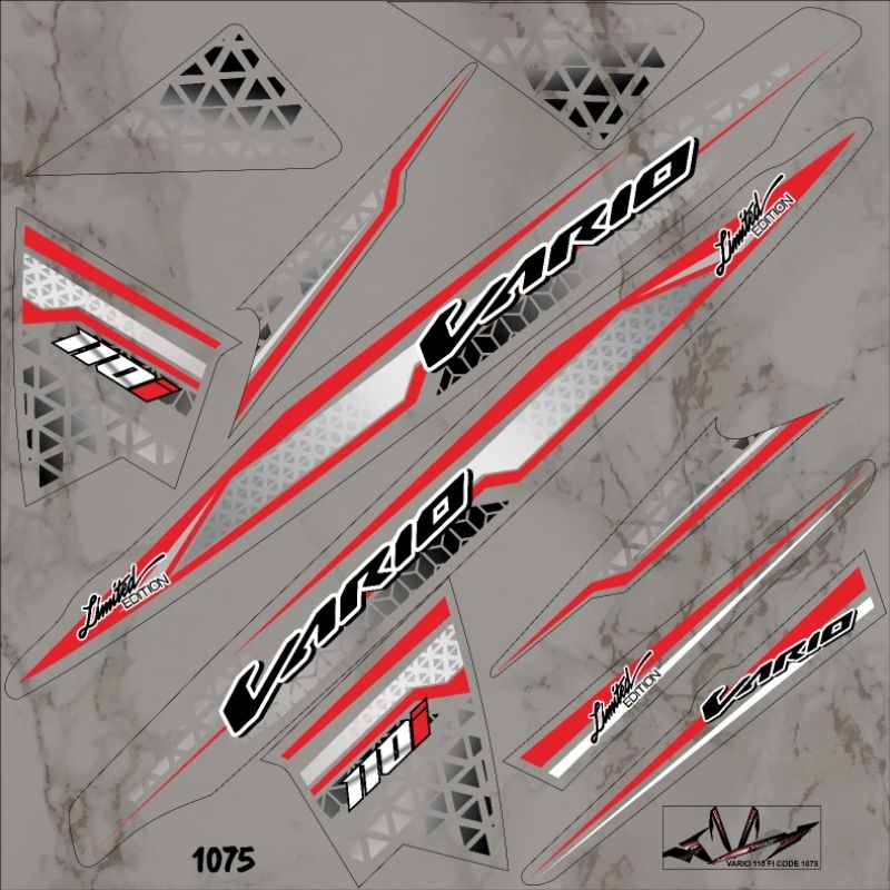 Jual (COD) Striping transparan VARIO 110 fi | Shopee Indonesia