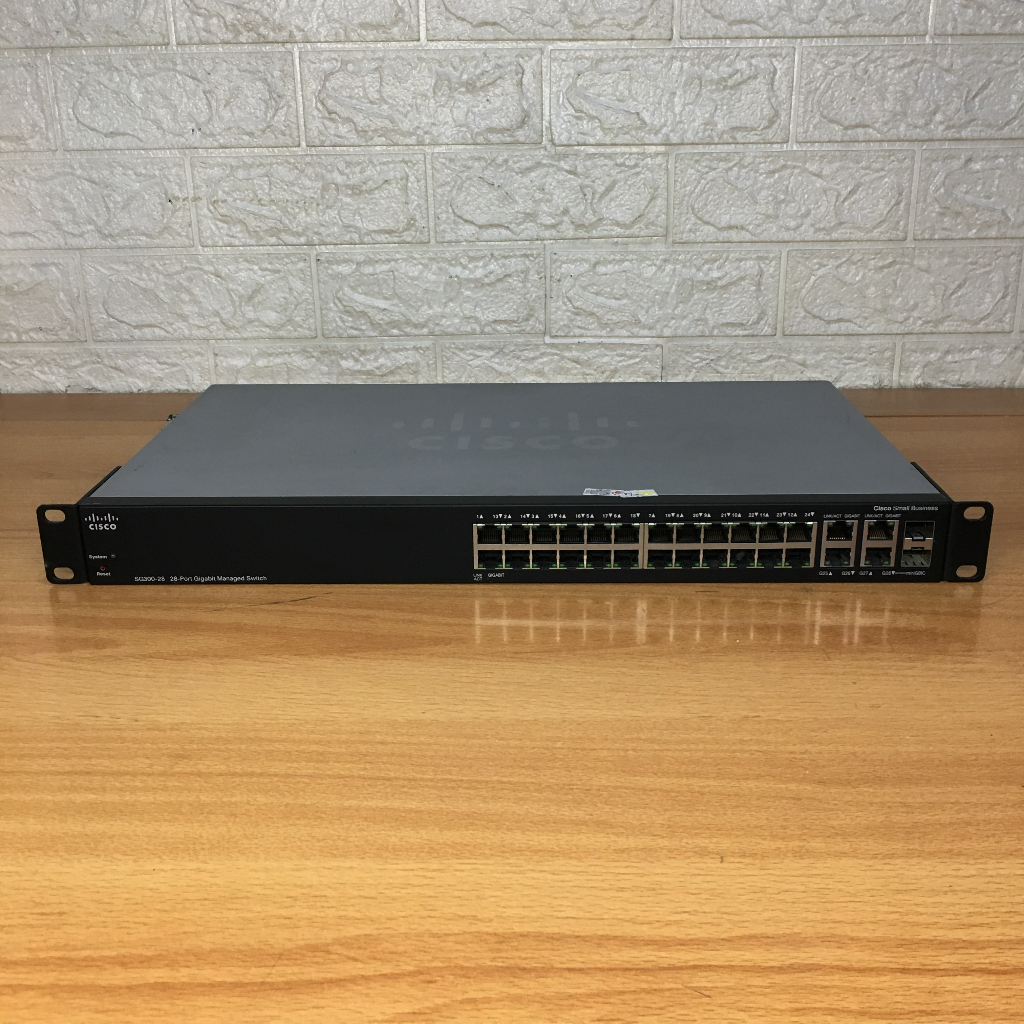 Jual Cisco SG300-28 28 Port Gigabit Managed Switch | Shopee Indonesia