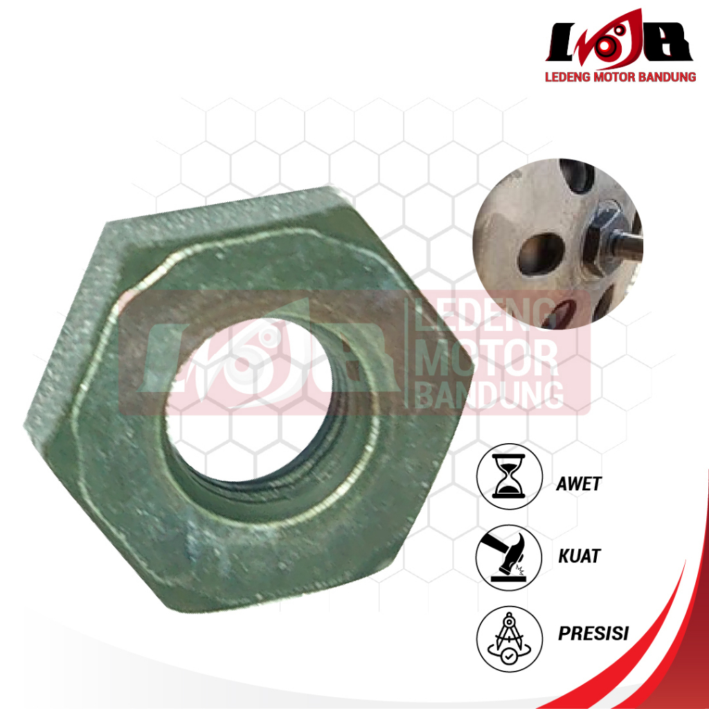 Jual Mur As Puli Nmax Baut Tutup Kopling Luar CVT Aerox 155 Mio 125 M3 ...