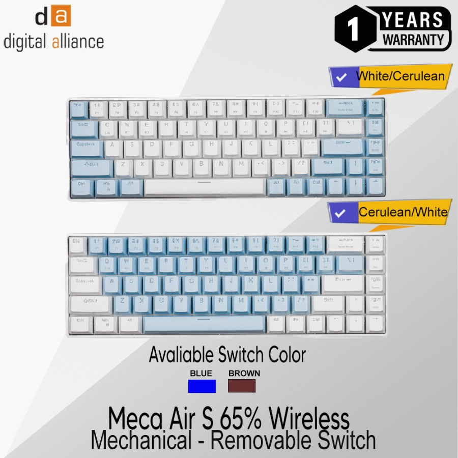 Jual Digital Alliance DA Meca Air S 65% Wireless - Gaming Keyboard ...