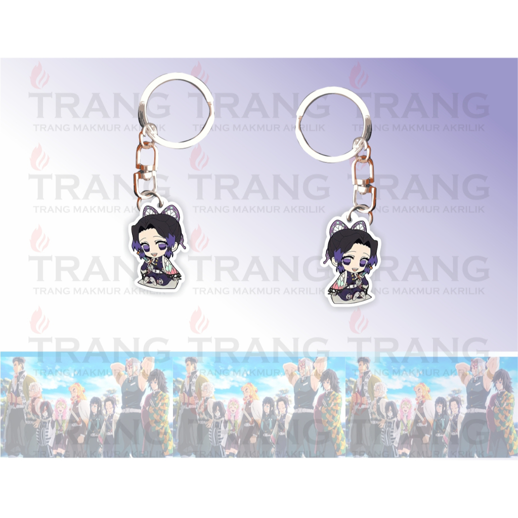 Jual Gantungan Kunci Akrilik Hashira Kimetsu No Yaiba/Keychain Acrylic ...