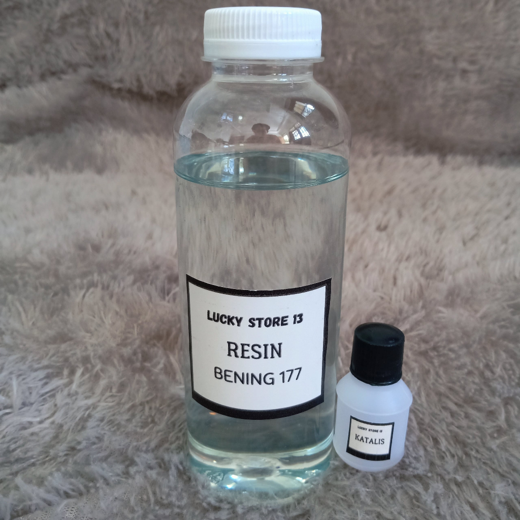 Jual RESIN BENING 177 250 gram + Katalis Kerajinan Resine Recin Recine ...