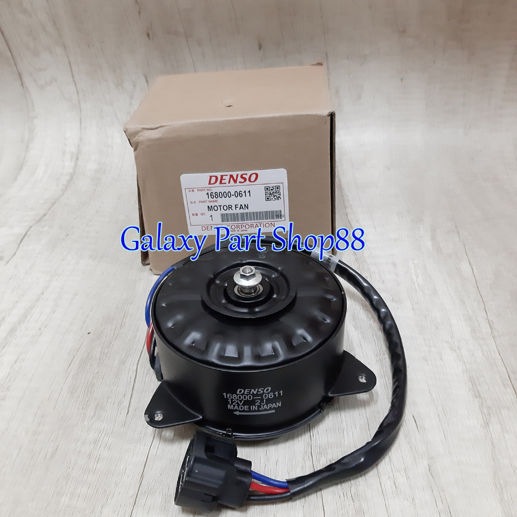 Jual MOTOR FAN MOTOR VAN RADIATOR SX4 BALENO AERIO KARIMUN DENSO ...